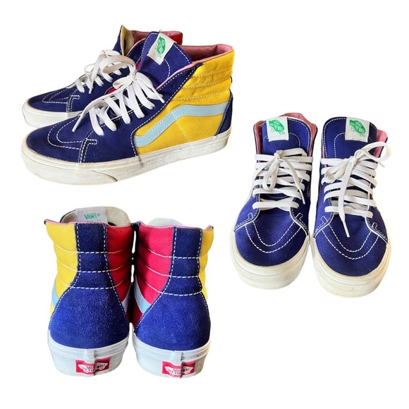 Vans | Shoes | Mens Vans Sk8 Hi Suede Shoes Sunshine Mult Size 75 ...